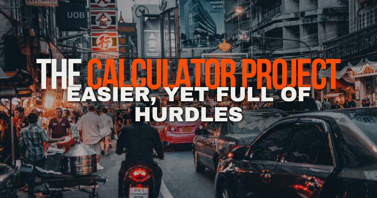 The Calculator Project - Easier, Yet Full of Hurdles | CodeByBlazej